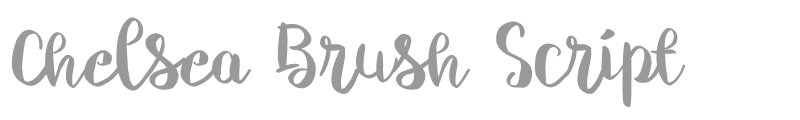 Chelsea Brush Script Font | wfonts.com - download free