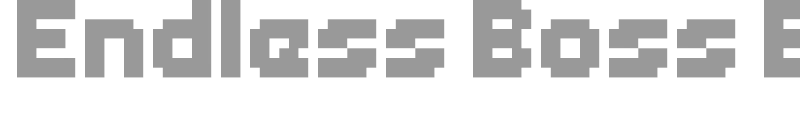 Endless Boss Battle Font | wfonts.com - download free