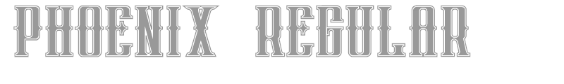 Phoenix Font | wfonts.com - download free