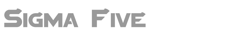 Sigma Five Font | wfonts.com - download free