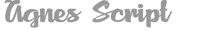 Agnes Script Font | wfonts.com - download free