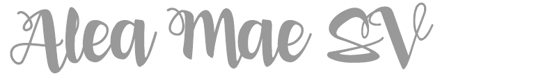 Alea Mae SV Font | wfonts.com - download free