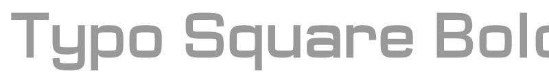 Typo Square Bold Font | wfonts.com - download free