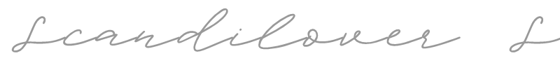 Scandilover Script Font | wfonts.com - download free