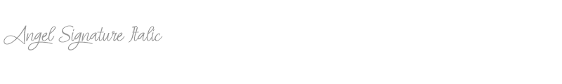 Angel Signature Font | wfonts.com - download free