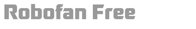 Robofan Font | wfonts.com - download free