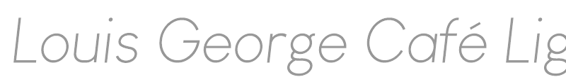 Louis George Café Font | wfonts.com - download free