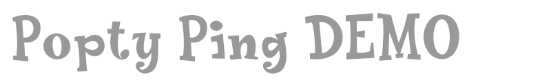 Popty Ping Font | wfonts.com - download free