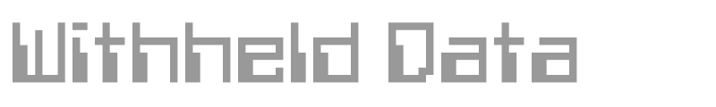Withheld Data Font | wfonts.com - download free