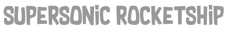 Supersonic Rocketship Font | wfonts.com - download free