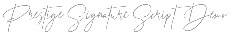 Prestige Signature Script Font | wfonts.com - download free
