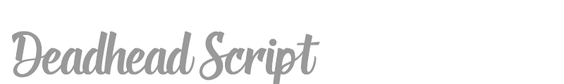 Deadhead Script Font | wfonts.com - download free