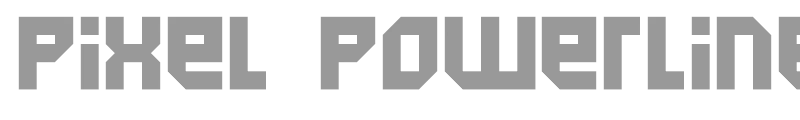 Pixel Powerline Font | wfonts.com - download free
