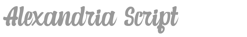 Alexandria Script Font | wfonts.com - download free