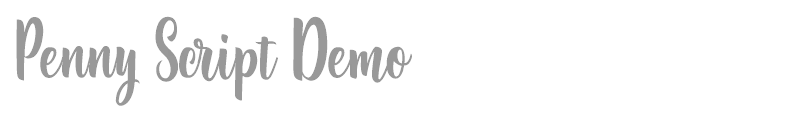 Penny Script Font | wfonts.com - download free