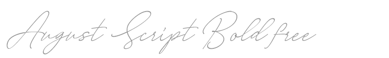 August Script Font | wfonts.com - download free