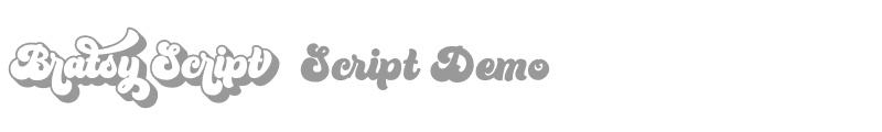 Bratsy Script Font | wfonts.com - download free