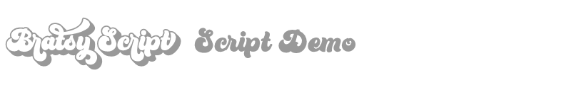 Bratsy Script Font | wfonts.com - download free