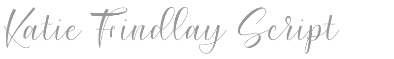Katie Findlay Script Font | wfonts.com - download free