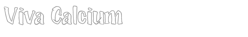 Viva Calcium Font | wfonts.com - download free