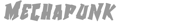 Mechapunk Font | wfonts.com - download free