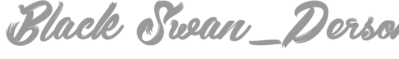 Black Swan Font | wfonts.com - download free