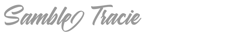 Samble Tracie Font | wfonts.com - download free