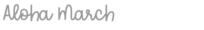 Aloha March Font | wfonts.com - download free