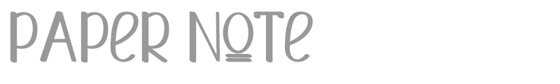 Paper Note Font | wfonts.com - download free