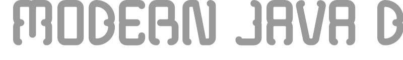 Modern Java Font | wfonts.com - download free