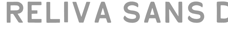 Reliva Sans Font | wfonts.com - download free
