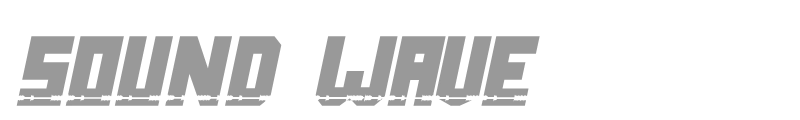 Sound Wave Font | wfonts.com - download free
