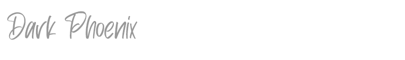 Dark Phoenix Font | wfonts.com - download free