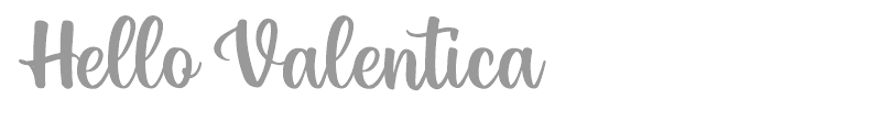 Hello Valentica Font | wfonts.com - download free