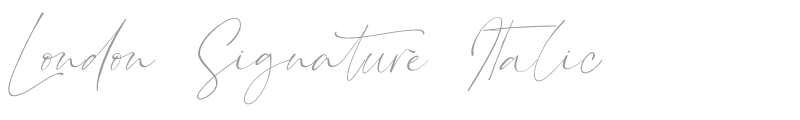 London Signature Font | wfonts.com - download free