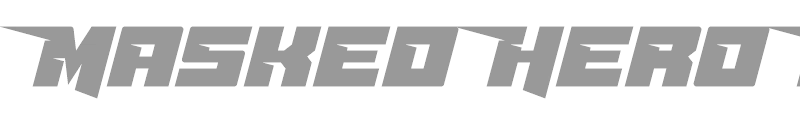 Masked Hero Font | wfonts.com - download free