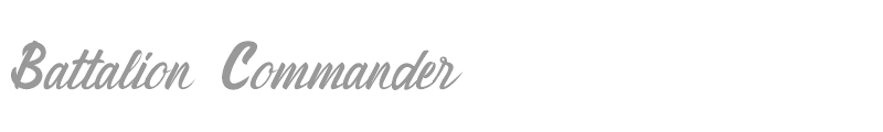 Battalion Commander Font | wfonts.com - download free