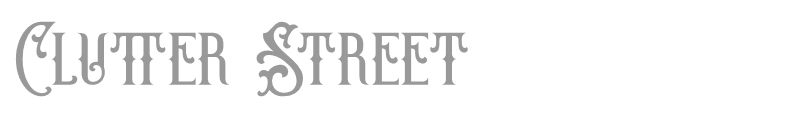 Clutter Street Font | wfonts.com - download free
