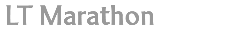 LT Marathon Font | wfonts.com - download free