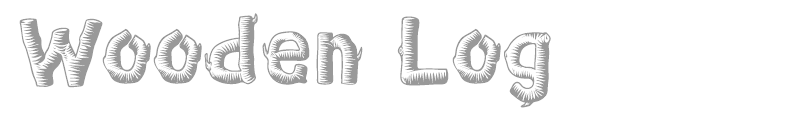 Wooden Log Font | wfonts.com - download free
