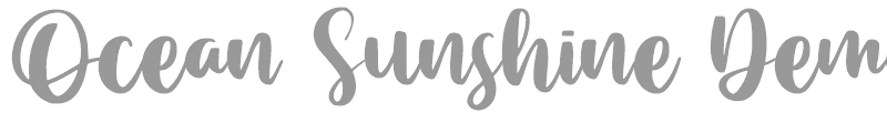 Ocean Sunshine Font | wfonts.com - download free