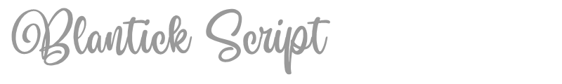 Blantick Script Font | wfonts.com - download free