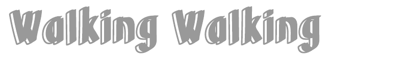 Walking Walking Font | wfonts.com - download free