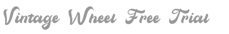 Vintage Wheel Font | wfonts.com - download free