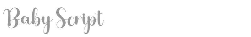 Baby Script Font | wfonts.com - download free