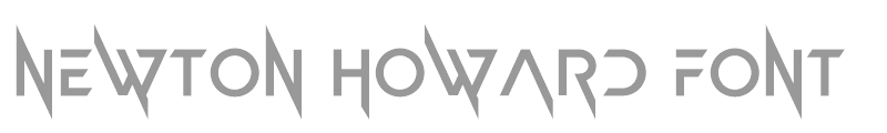 Newton Howard Font | wfonts.com - download free