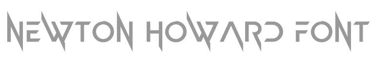 Newton Howard Font | wfonts.com - download free