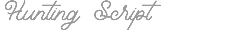 Hunting Script Font | wfonts.com - download free