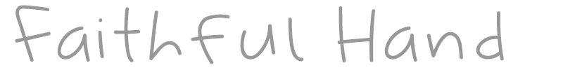 Faithful Hand Font | wfonts.com - download free