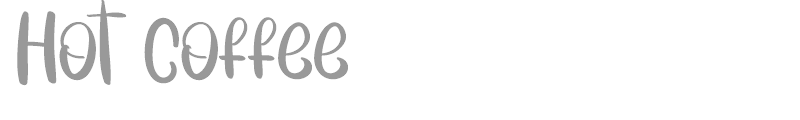 Hot Coffee Font | wfonts.com - download free